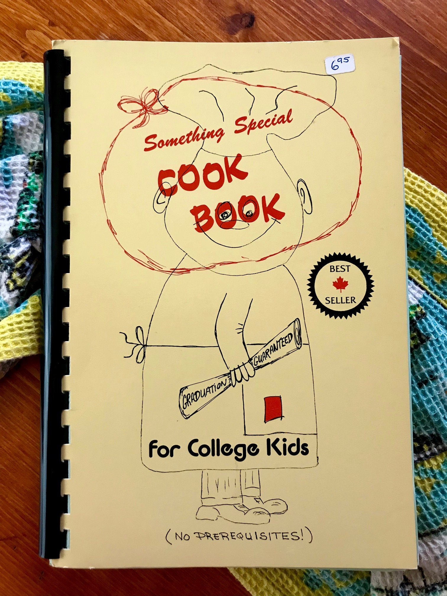 1978 Spiral Bound Something Special Cook Book for College Kids Sheila ...