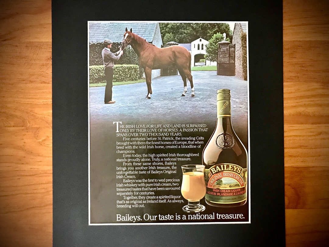 1982 Baileys Irish Cream Liquor Original Magazine Ad Canadian Living ...
