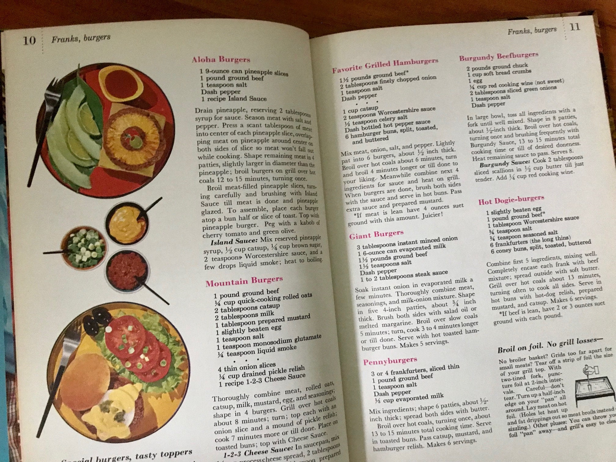 Barbecues and Picnics 1963 Better Homes & Gardens Cookbook - Etsy