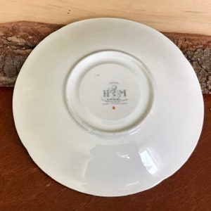 HM Sutherland April Teacup and Saucer Tea Cup Set Yellow Daffodil ...