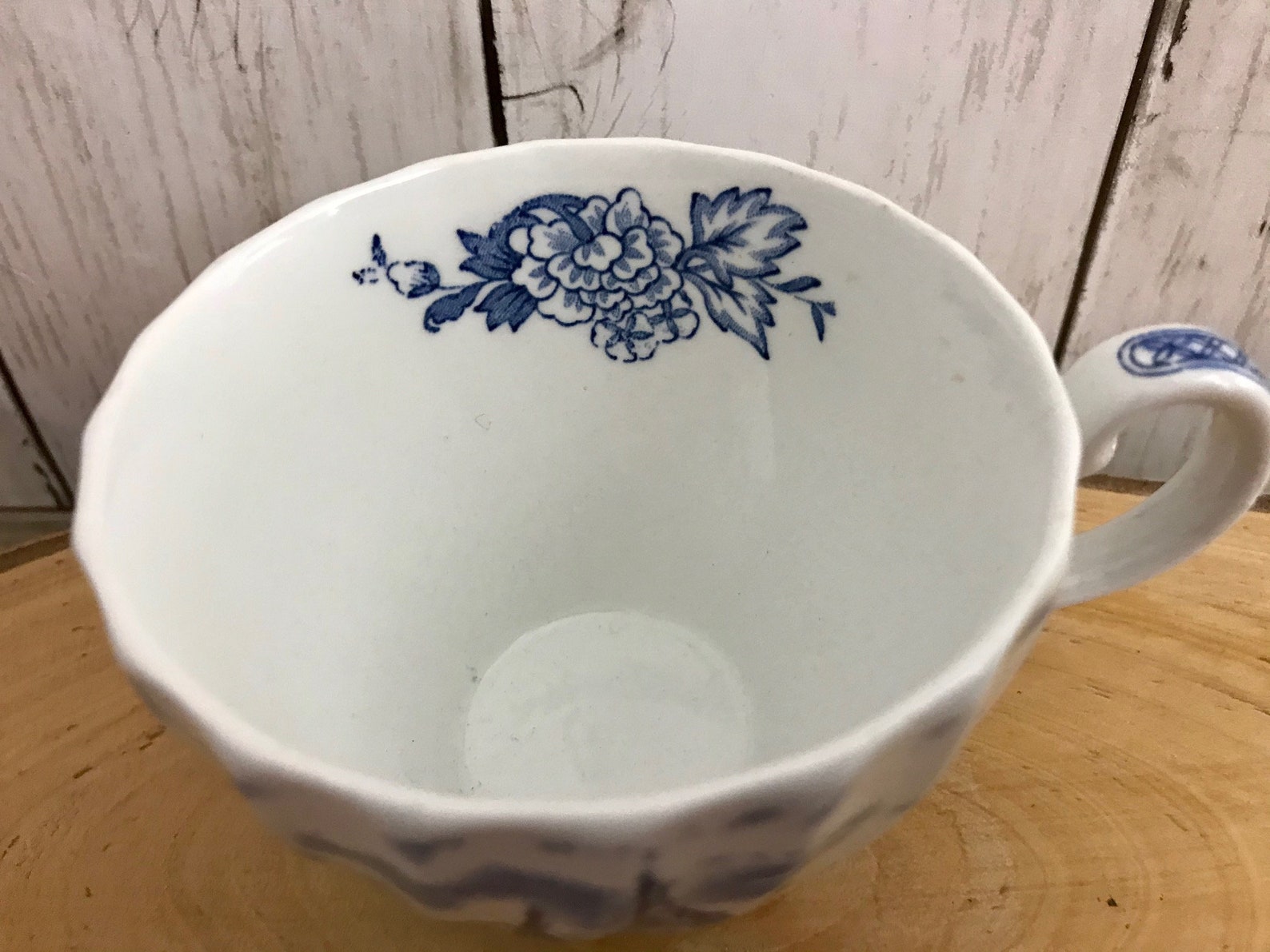 Tulip Time Tea Cup Teacup and Saucer Set Windmill Blue | Etsy