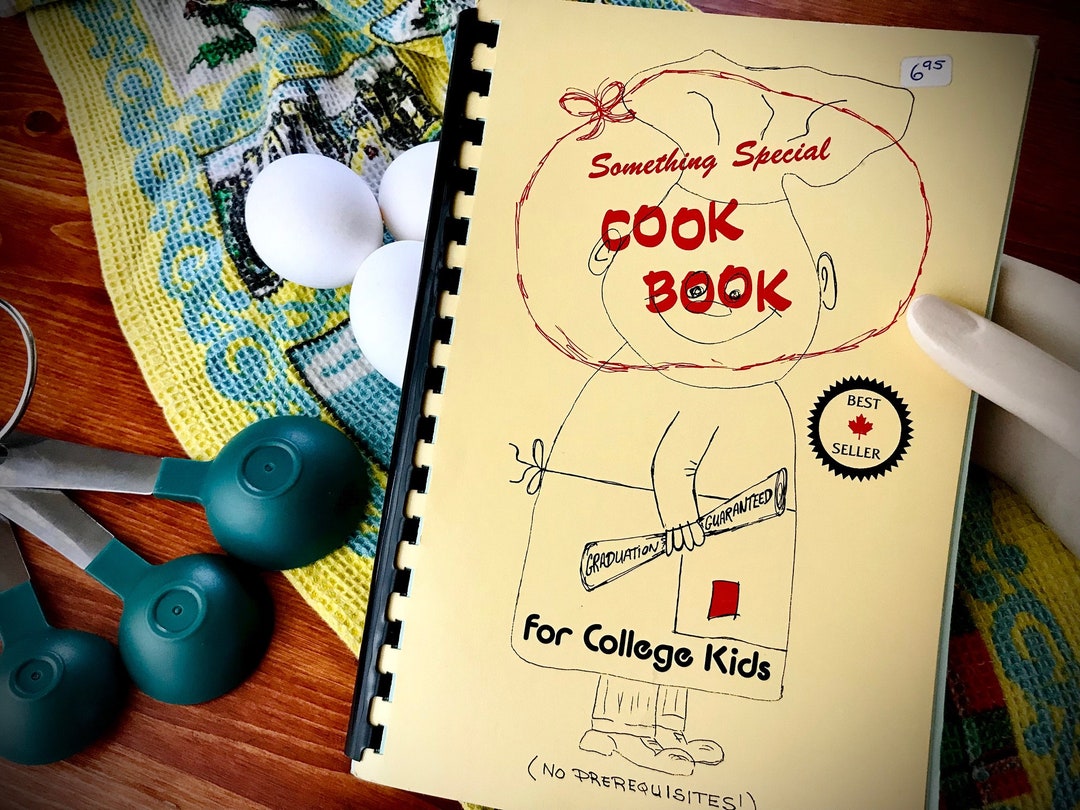1978 Spiral Bound Something Special Cook Book for College Kids Sheila ...