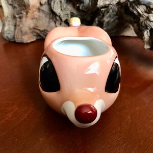 Rudolph the Red Nosed Reindeer Coffee Mug Cup Enesco Island of Misfit ...