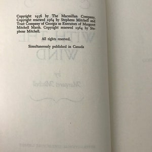 1964 Gone With the Wind International Collectors Library Margaret ...