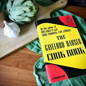 1963 the Gayelord Hauser Cook Book Recipes Cookbook Vintage Capricorn ...