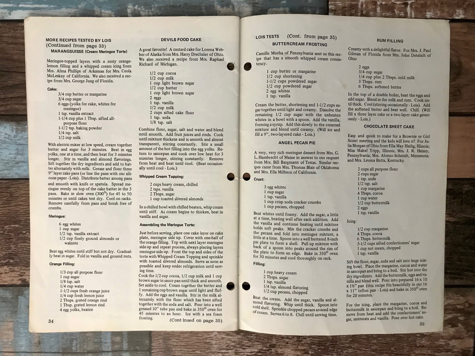 Lot of 4 Mail Box News Cake of the Month Booklets June July - Etsy