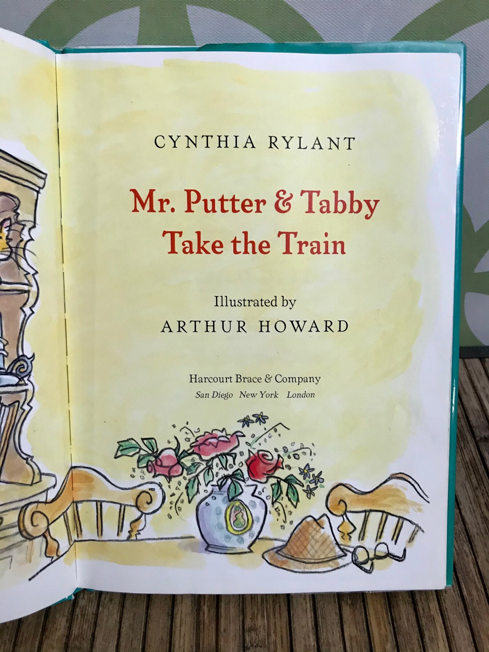 First Edition Mr. Putter & Tabby Take the Train 1998 Hardcover | Etsy