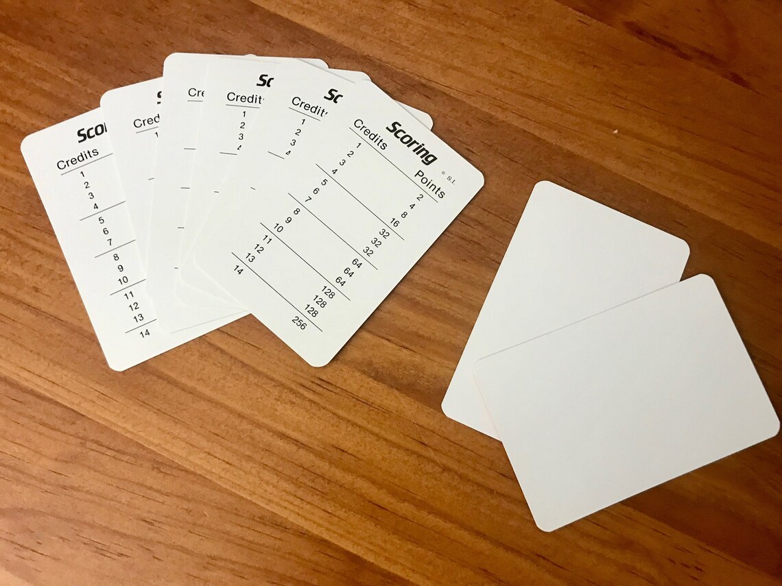 Mhing Spear's Games 1980s Classic Card Game Based on Mah Jongg Jong ...