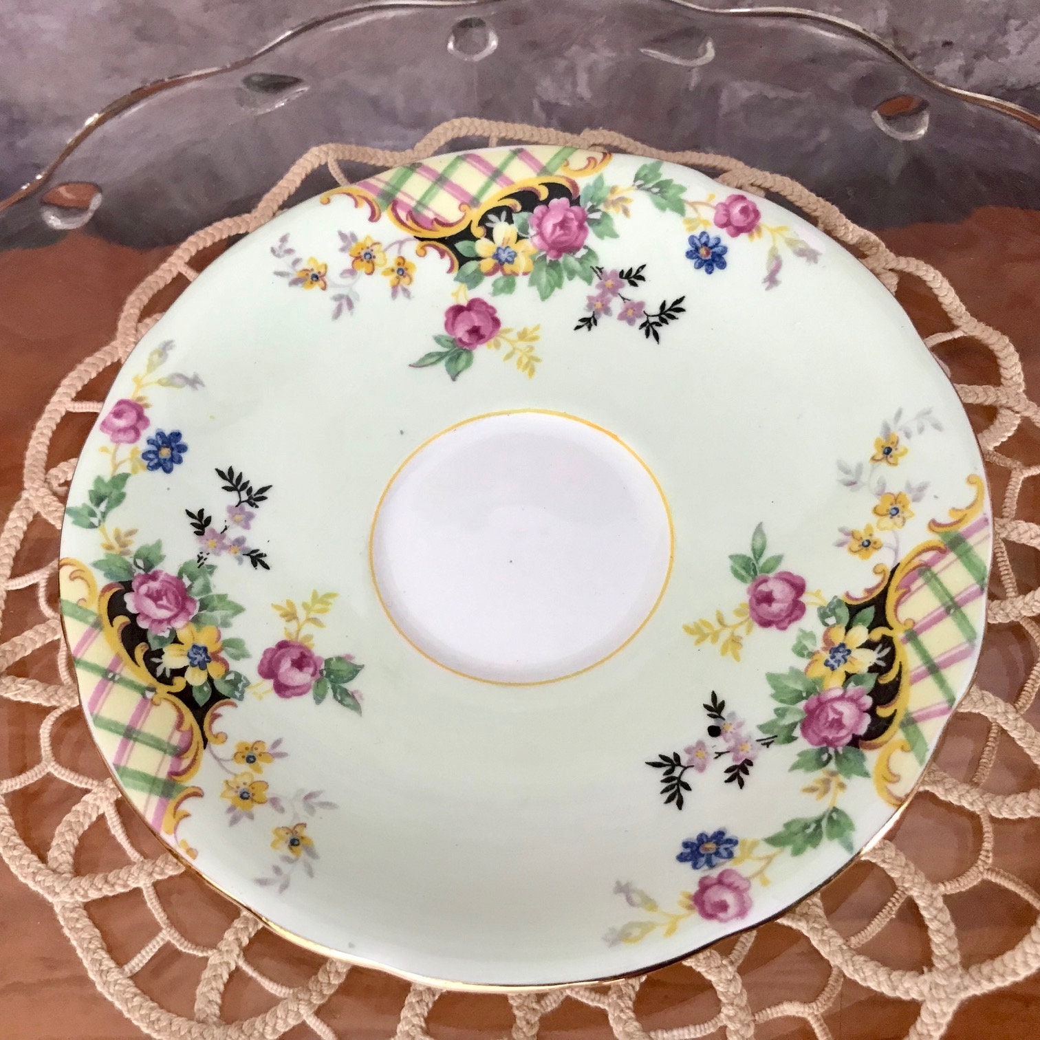 Gorgeous Aynsley Teacup and Saucer Set Tea Cup Light Pale - Etsy
