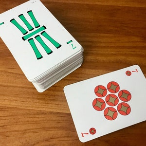 Mhing Spear's Games 1980s Classic Card Game Based on Mah Jongg Jong ...