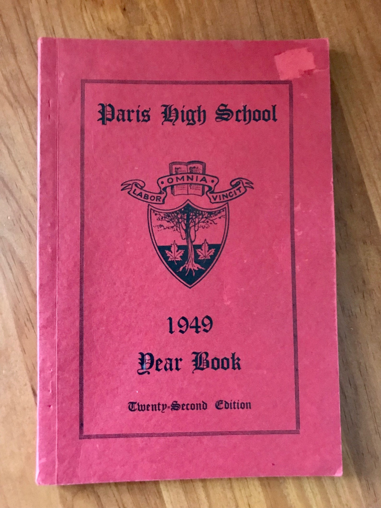 1949 Parisian Yearbook Paris District High School Ontario - Etsy