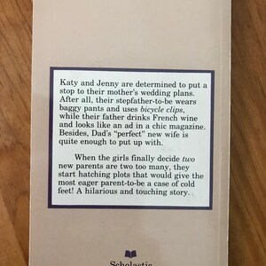 Two Parents Too Many Brenda Bellingham 1980s Scholastic Divorce ...