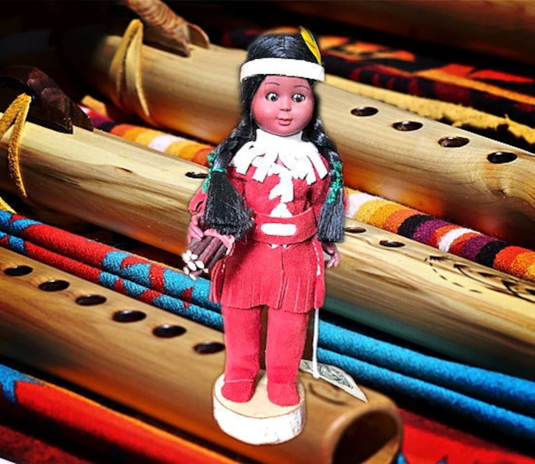 Fred Harvey Trading Company Native Girl Woman American Indian ...