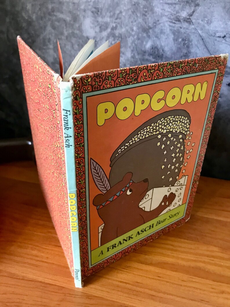 1979 Popcorn A Frank Asch Bear Story Hardcover Parents' - Etsy