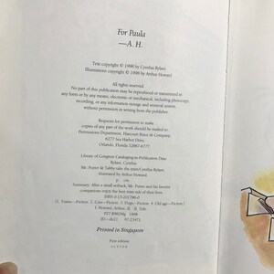 First Edition Mr. Putter & Tabby Take the Train 1998 Hardcover Dust ...