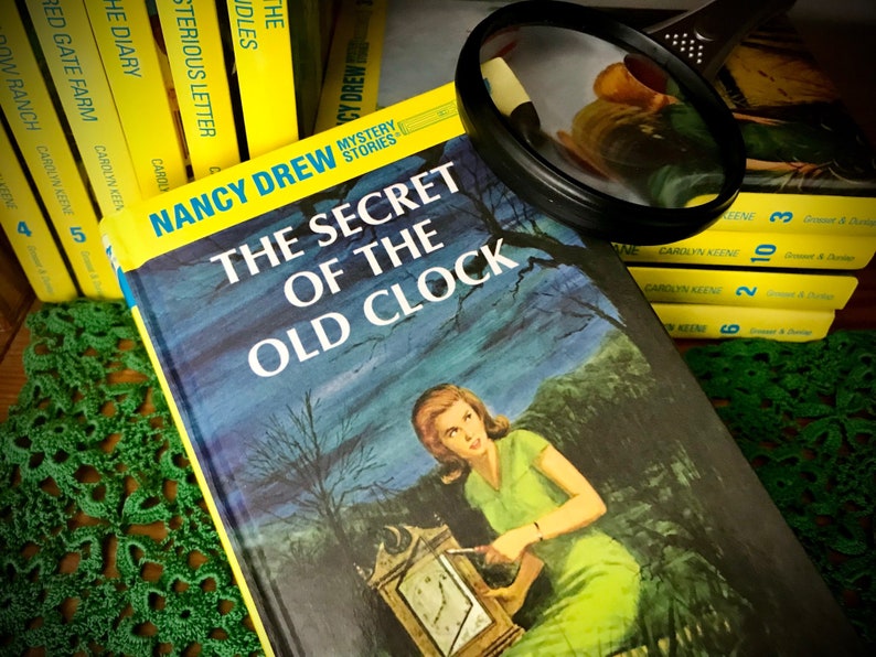 The Secret of the Old Clock Nancy Drew Hardcover 1 Carolyn - Etsy