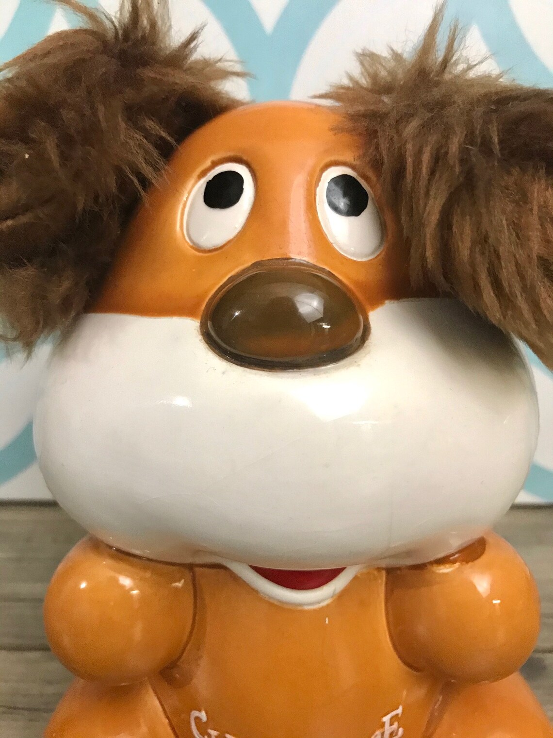 Coin Bank Lovable Dog Puppy Cuddle Me Ceramic Piggy Bank Plush | Etsy