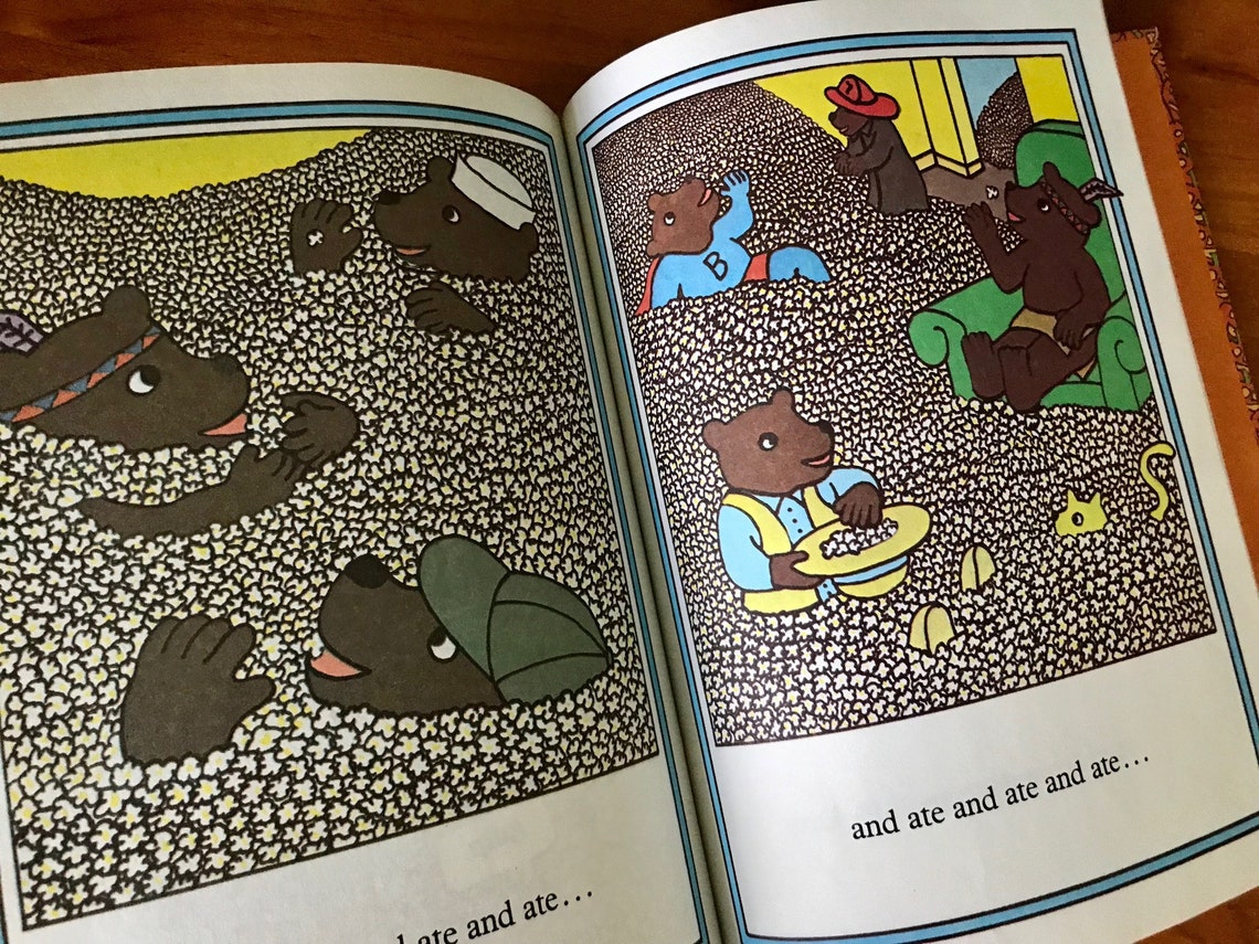 1979 Popcorn A Frank Asch Bear Story Hardcover Parents' | Etsy