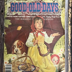April 1977 Good Old Days Vintage Magazine 1970s Nostalgia Memories ...