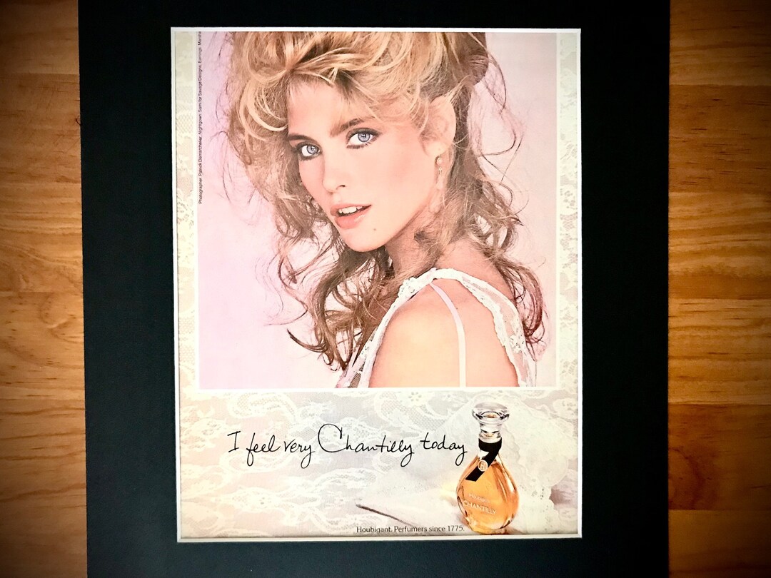1982 Chantilly Fragrance Original Magazine Ad Canadian Living Houbigant ...