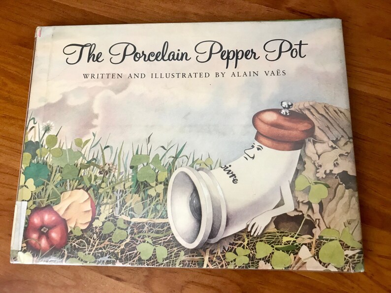 First Edition 1982 the Porcelain Pepper Pot Shaker Alain Vaes 1980s ...