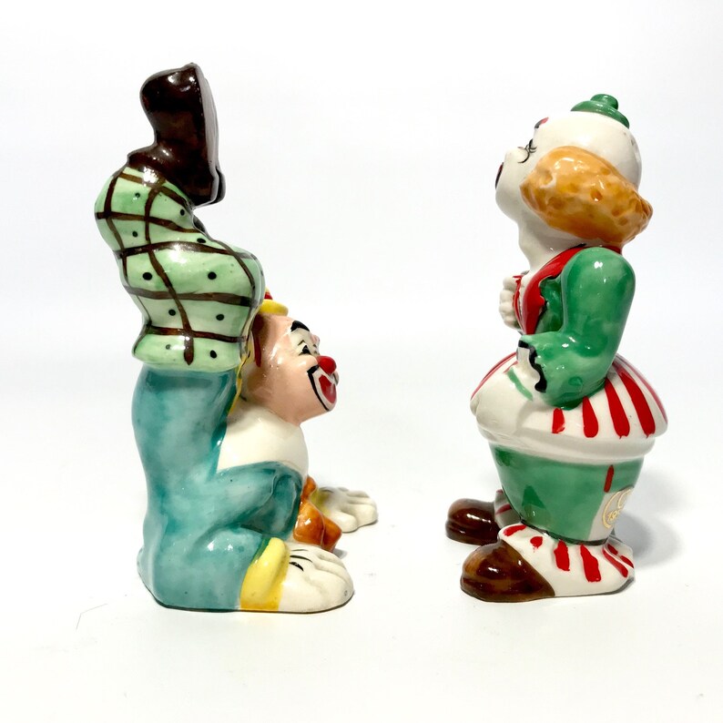 Kitschy Yona Original 1957 Clown Salt and Pepper Shakers Made in Japan ...