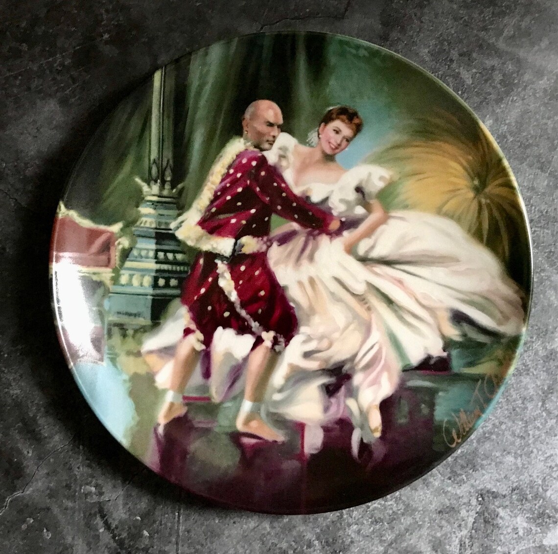 Lof of 4 the King and I Yul Brynner Deborah Kerr Knowles - Etsy