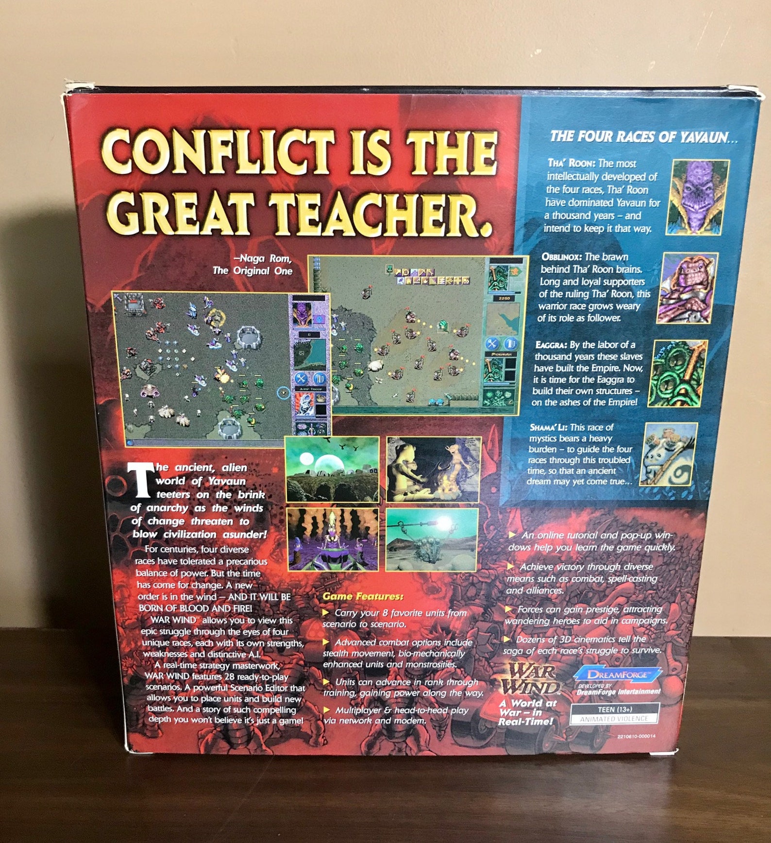 War Wind PC CD-ROM Vintage Computer Game Strategic Simulations - Etsy