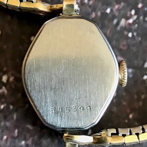 Unique Teardrop Pear-shaped Beveled Face Westfield Swiss Made Ladies ...