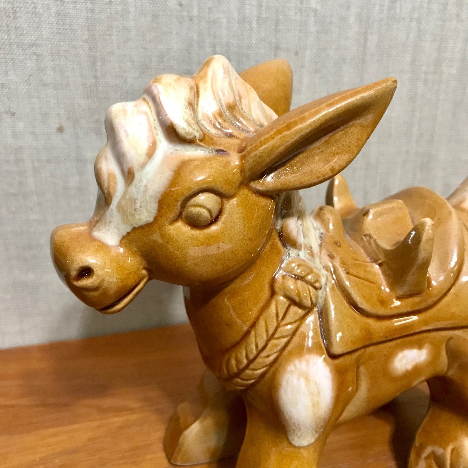 Glazed Ceramic Donkey Made in Japan Vintage Cruet Salt Pepper - Etsy