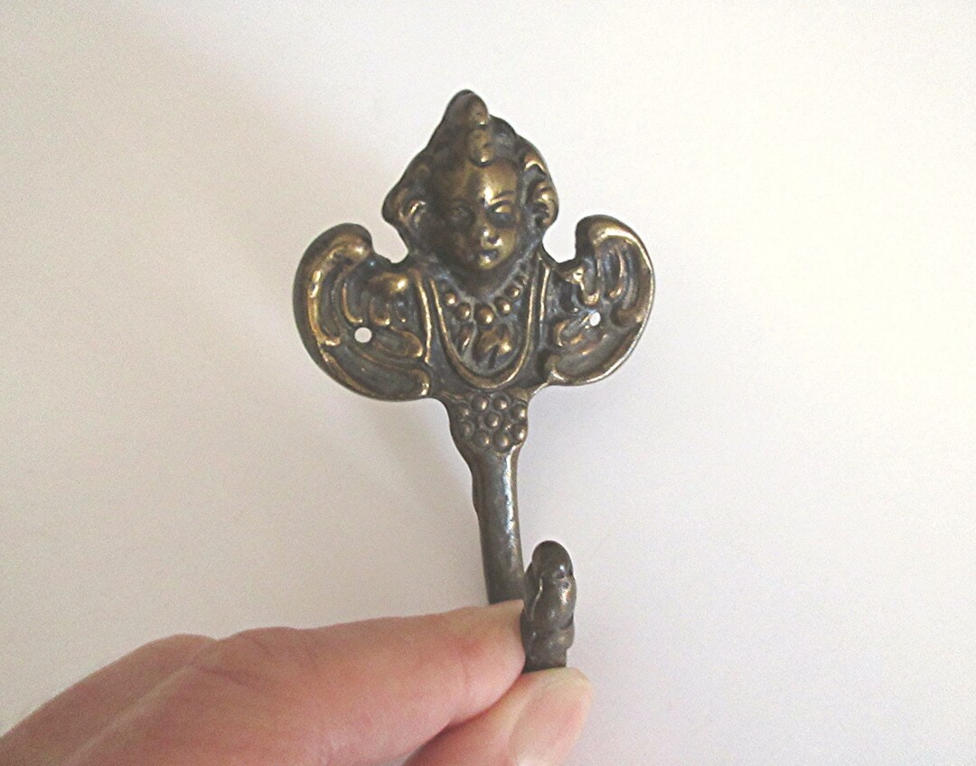 Antique Gilt Bronze Angel Cherub Hanger, Decorative Angel Hook - Etsy