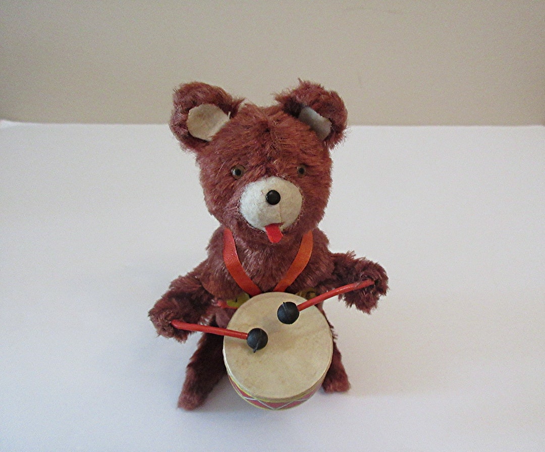Vintage Wind up Toy Bear, Made in Japan C1950 - Etsy
