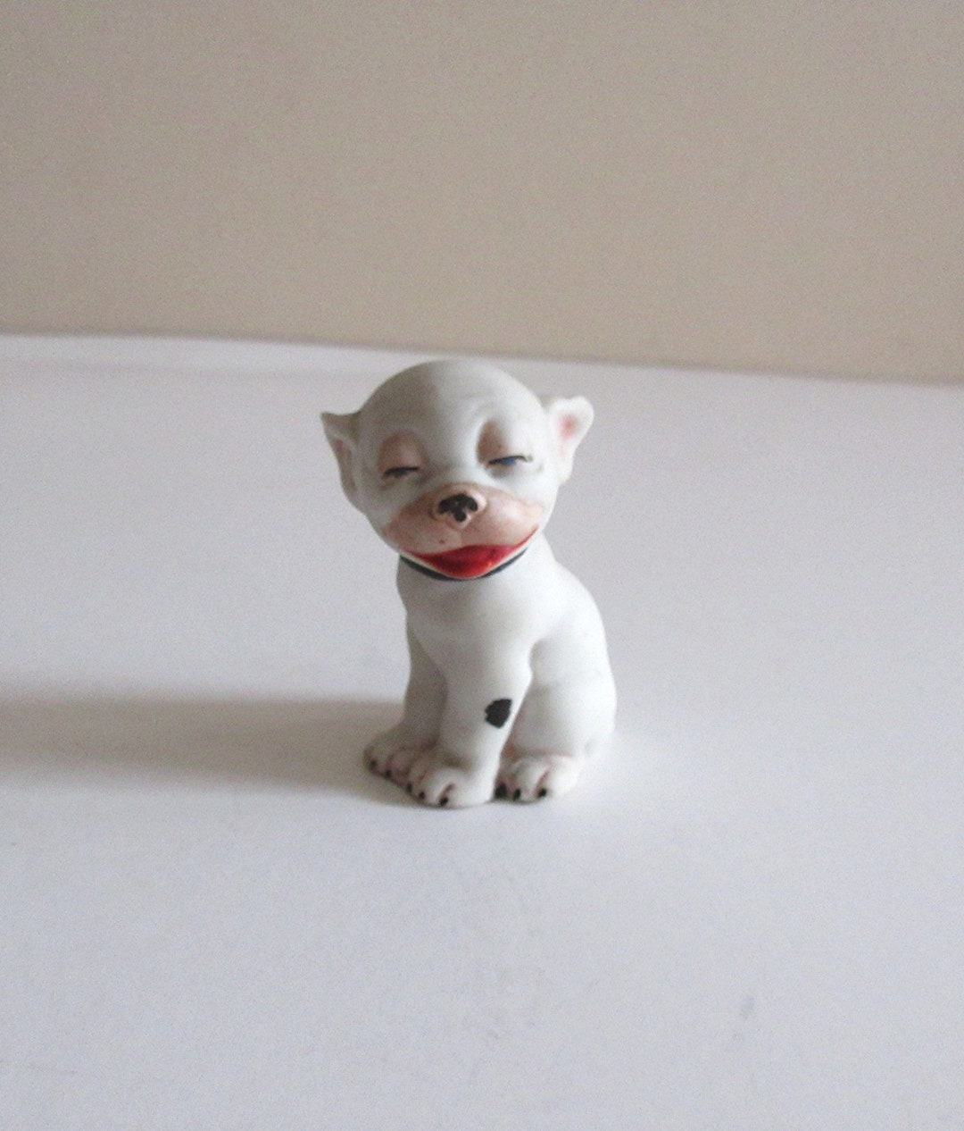 Rare Antique Hertwig Bisque Bonzo Dog, 2.25" Signed Studdy Bonzo - Etsy