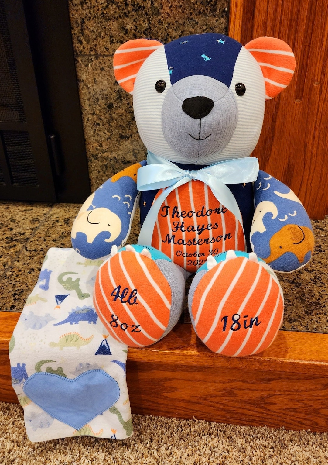 Bear B - Birthweight / Length Bear (style B), Custom Bear Made From ...