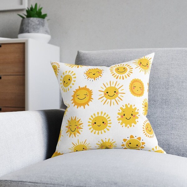 Sun Pillow - Etsy