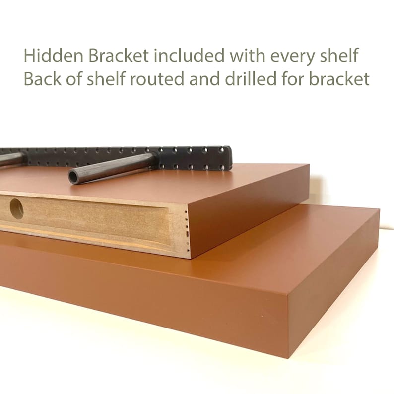 Rust Colored Painted Shelves Copper Kettle by Benjamin Moore - Etsy