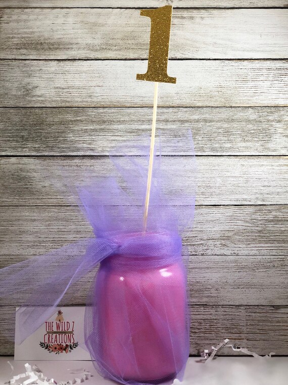 Number Centerpiece-set of 6 | Etsy