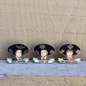 Three Amigos Enamel Pin Set of 3 - Etsy