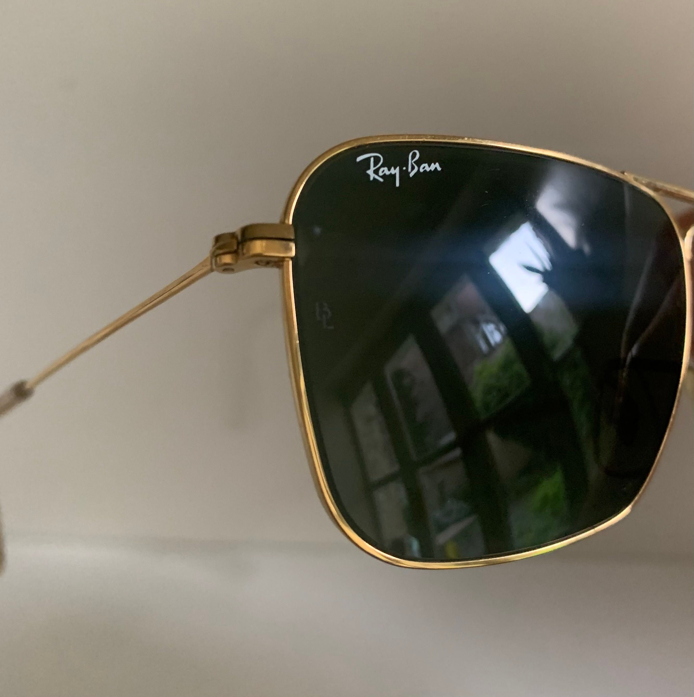 Ray Ban B&L USA Vintage Sunglasses Caravan Gold - Etsy