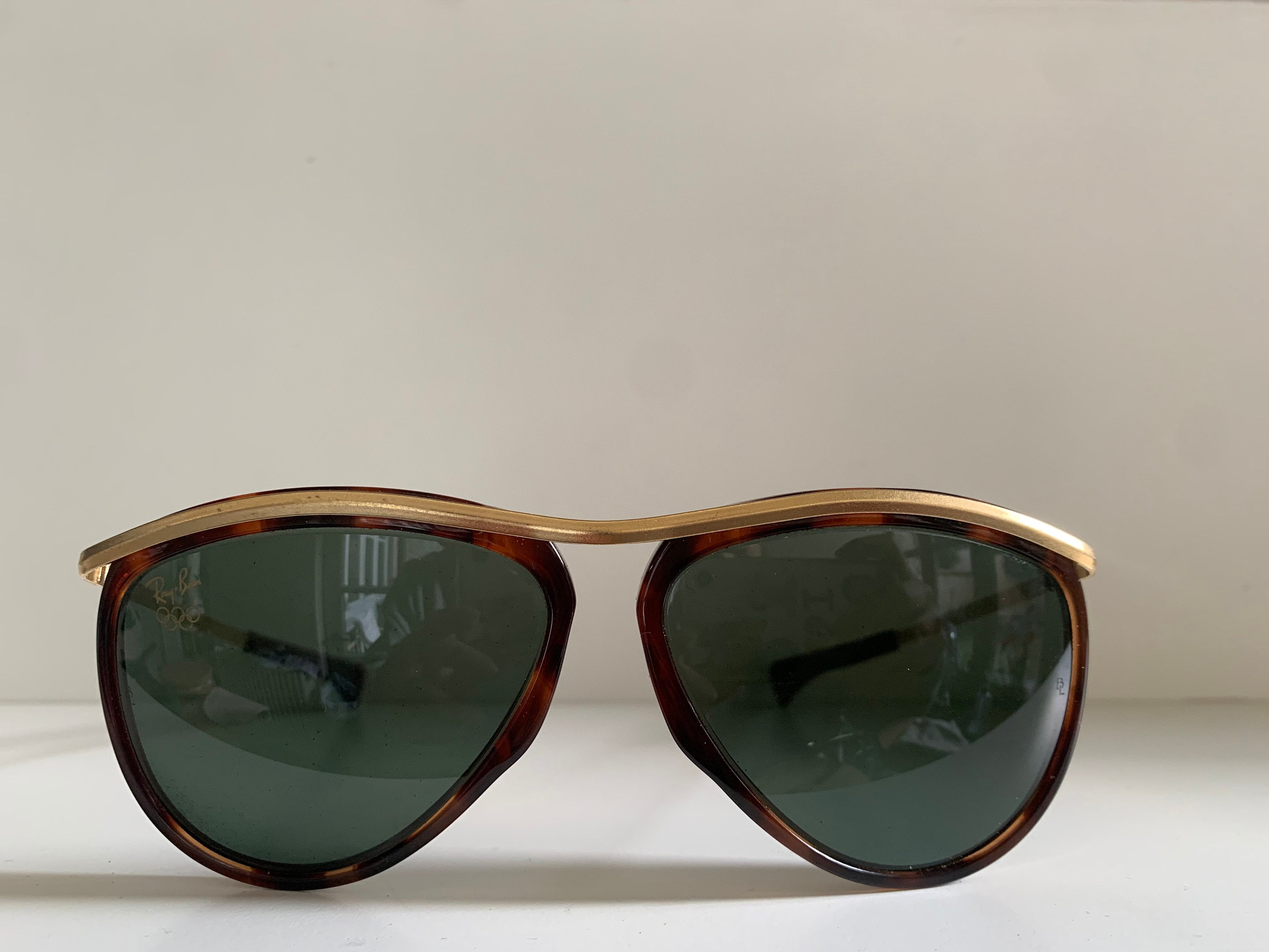 Ray Ban B&L USA Vintage Sunglasses - Wayfarer W0640 Olympian Aviator ...