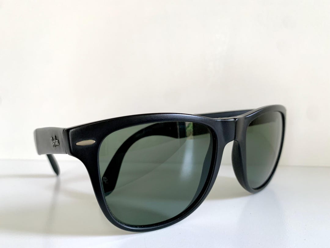 Ray Ban B&L USA Vintage Sunglasses - Folding Wayfarer II - Etsy