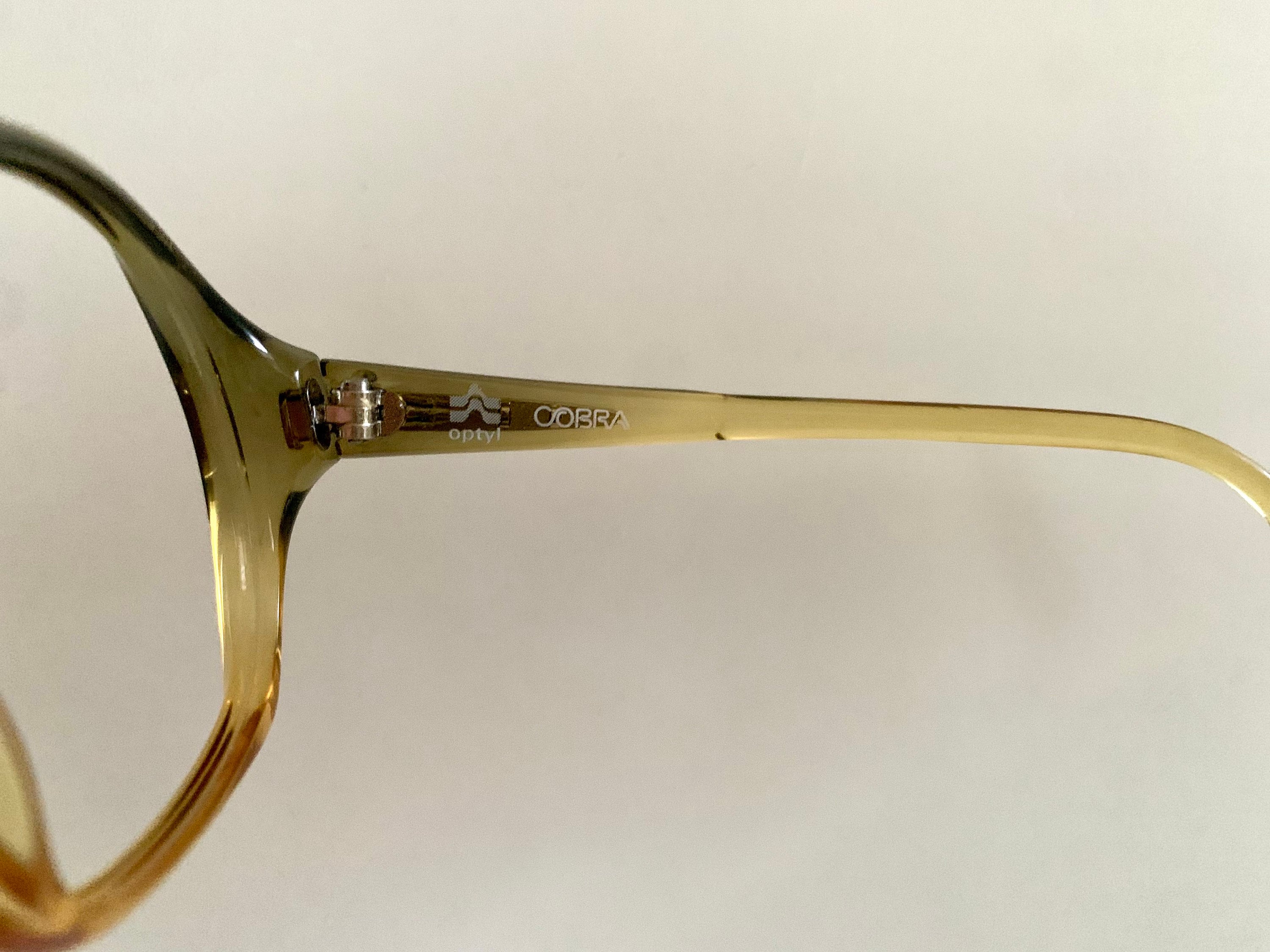 Cobra Optyl Frames 3014 - 70s NOS Vintage Glasses - Etsy