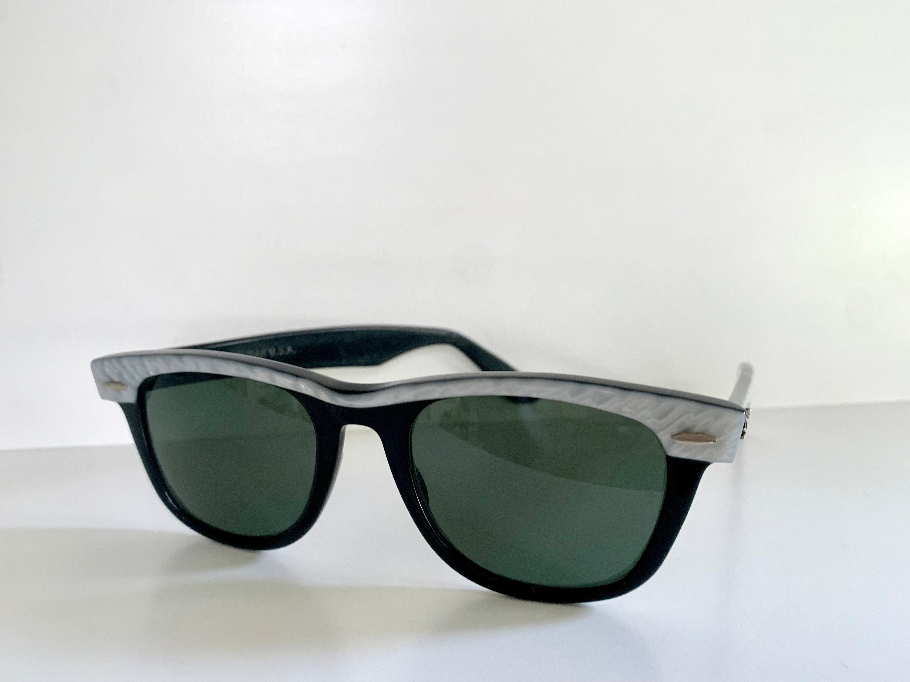 Ray Ban B&L Vintage Sunglasses Wayfarer I Street Neat W0496 Pearly ...