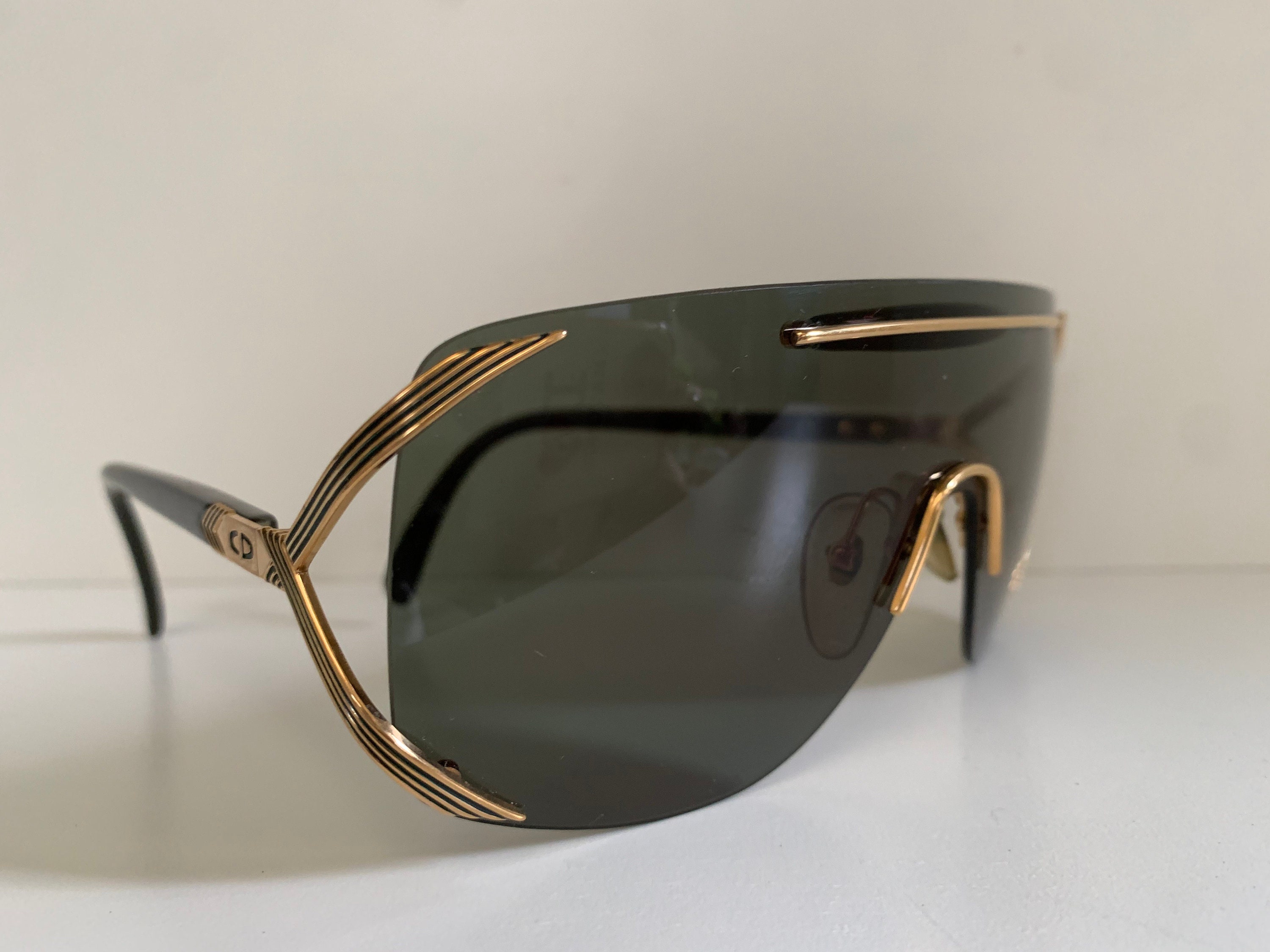 Christian Dior Shield Vintage Sunglasses 2434 - Etsy