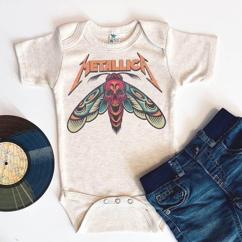 Baby Band Tee Bodysuit, Rock Band Tee, Band Baby Tshirt, Classic Rock ...
