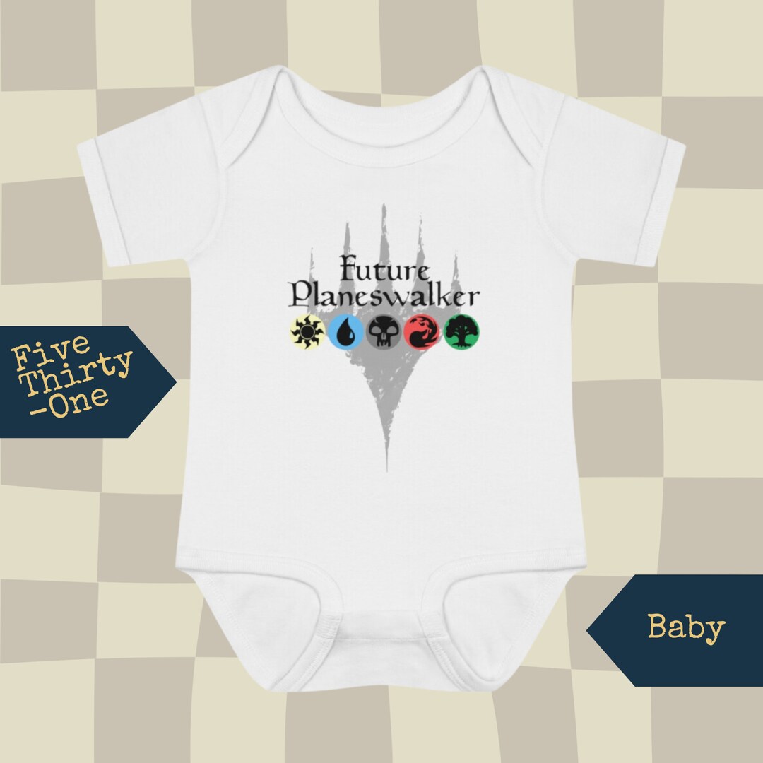 MTG Baby Bodysuit | Future Planeswalker | Magic the Gathering Pregnancy ...