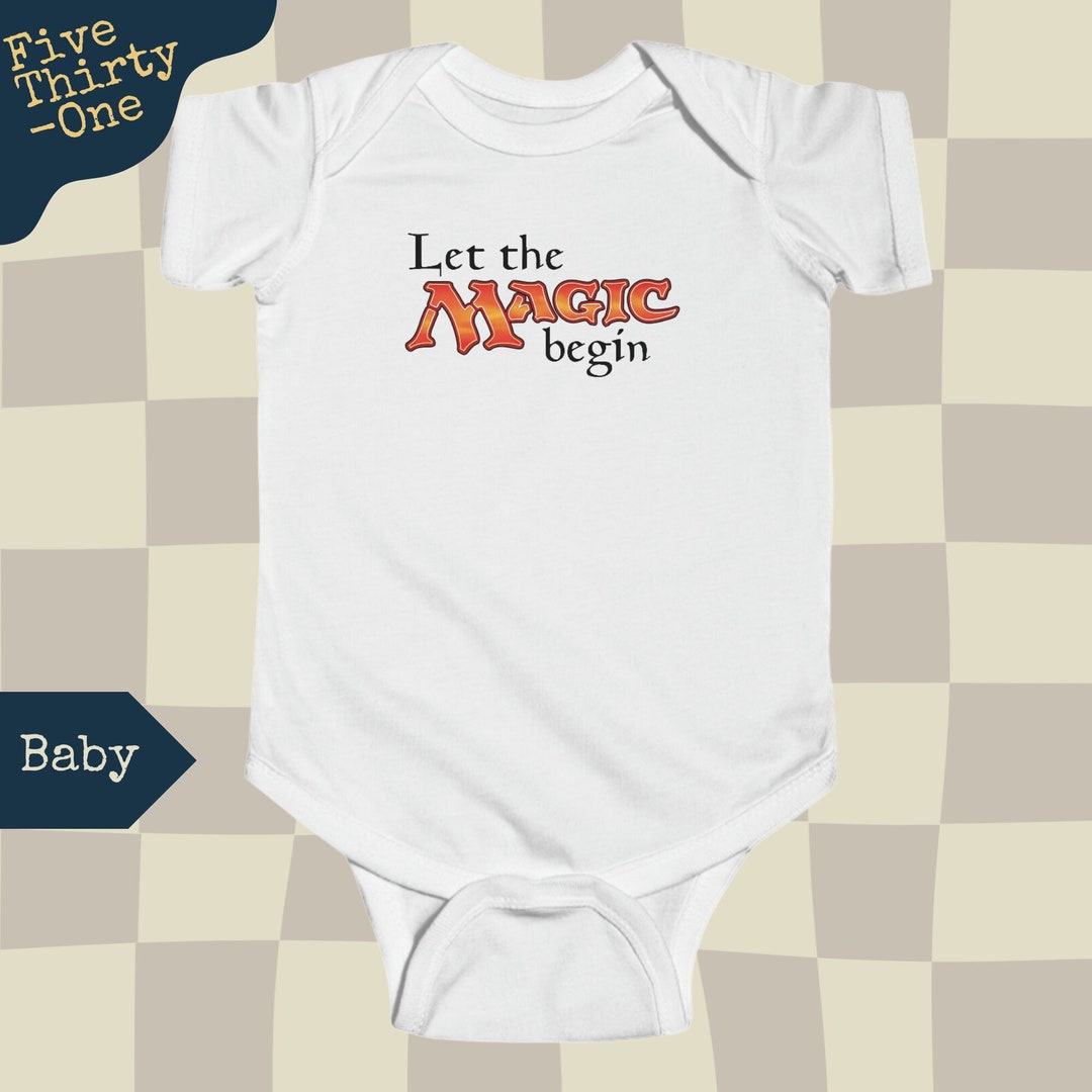 MTG Baby Bodysuit | Magic the Gathering Pregnancy Announcement | Let ...