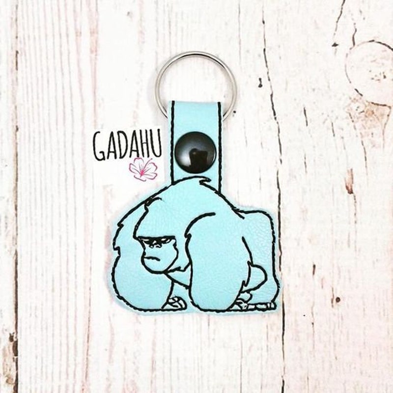 Gorilla Key Chains - Etsy