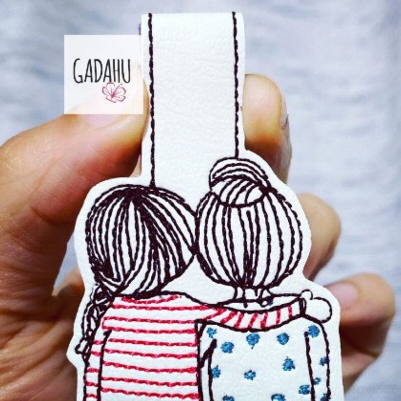 Friends Embroidery - Etsy