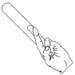 Fingers Crossed Key Fob Snap Tab Embroidery Design 4X4 Size. Hope Key ...